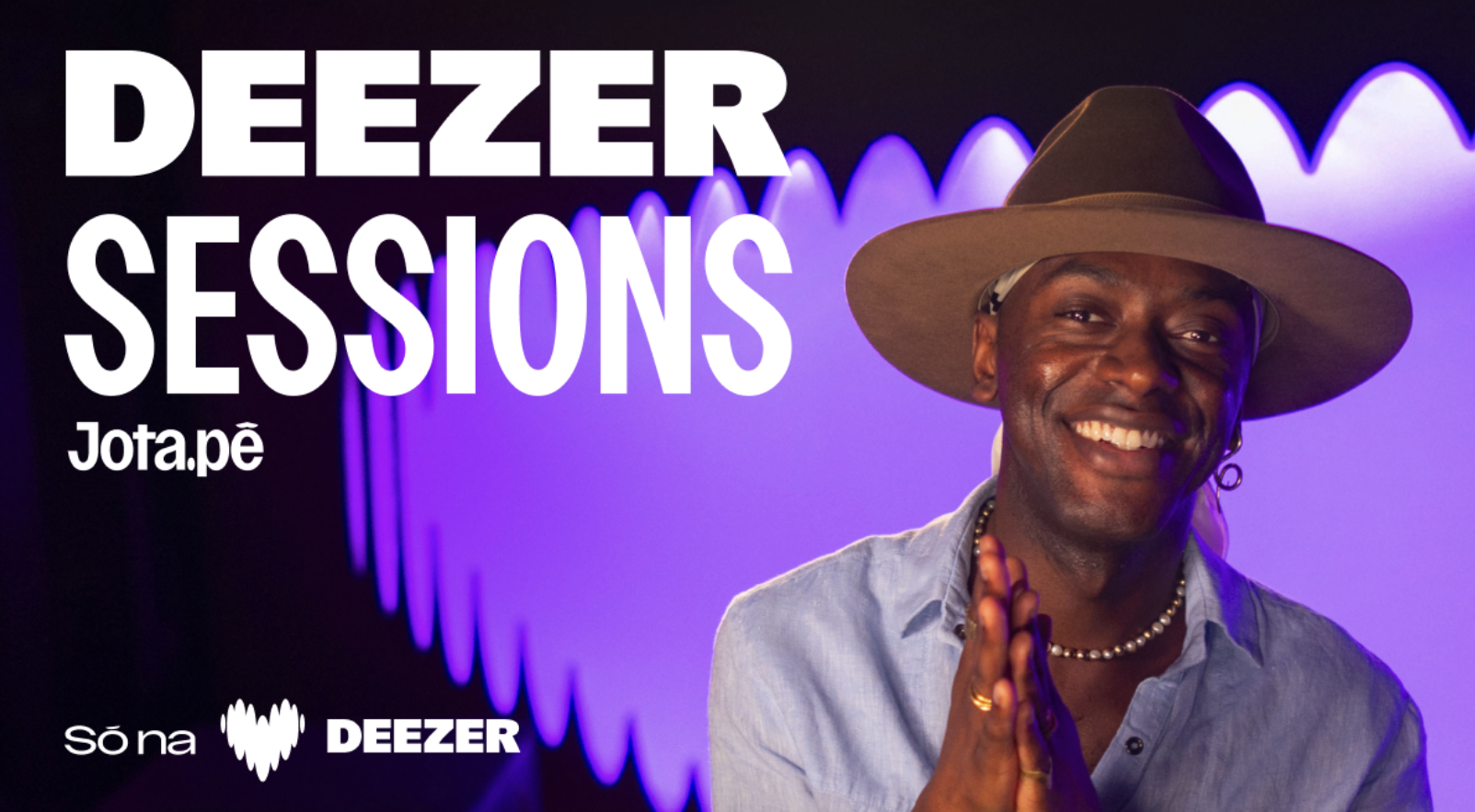 Deezer Sessions apresenta nova versão de “Folha”, de Jota.pê - Deezer Newsroom