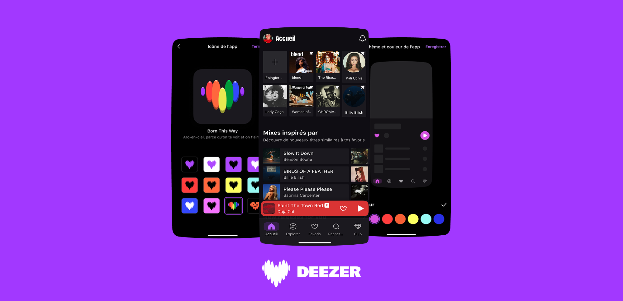 Deezer offre désormais plus de liberté pour customiser l’apparence et l’interface de l ...