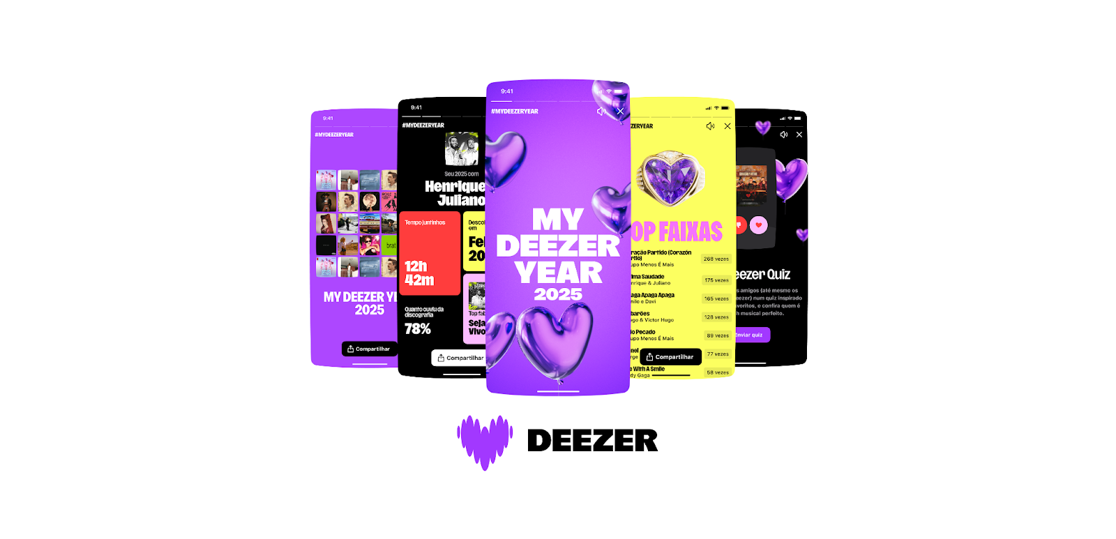 Deezer lança o My Deezer Year 2025, sua retrospectiva musical anual, em ...